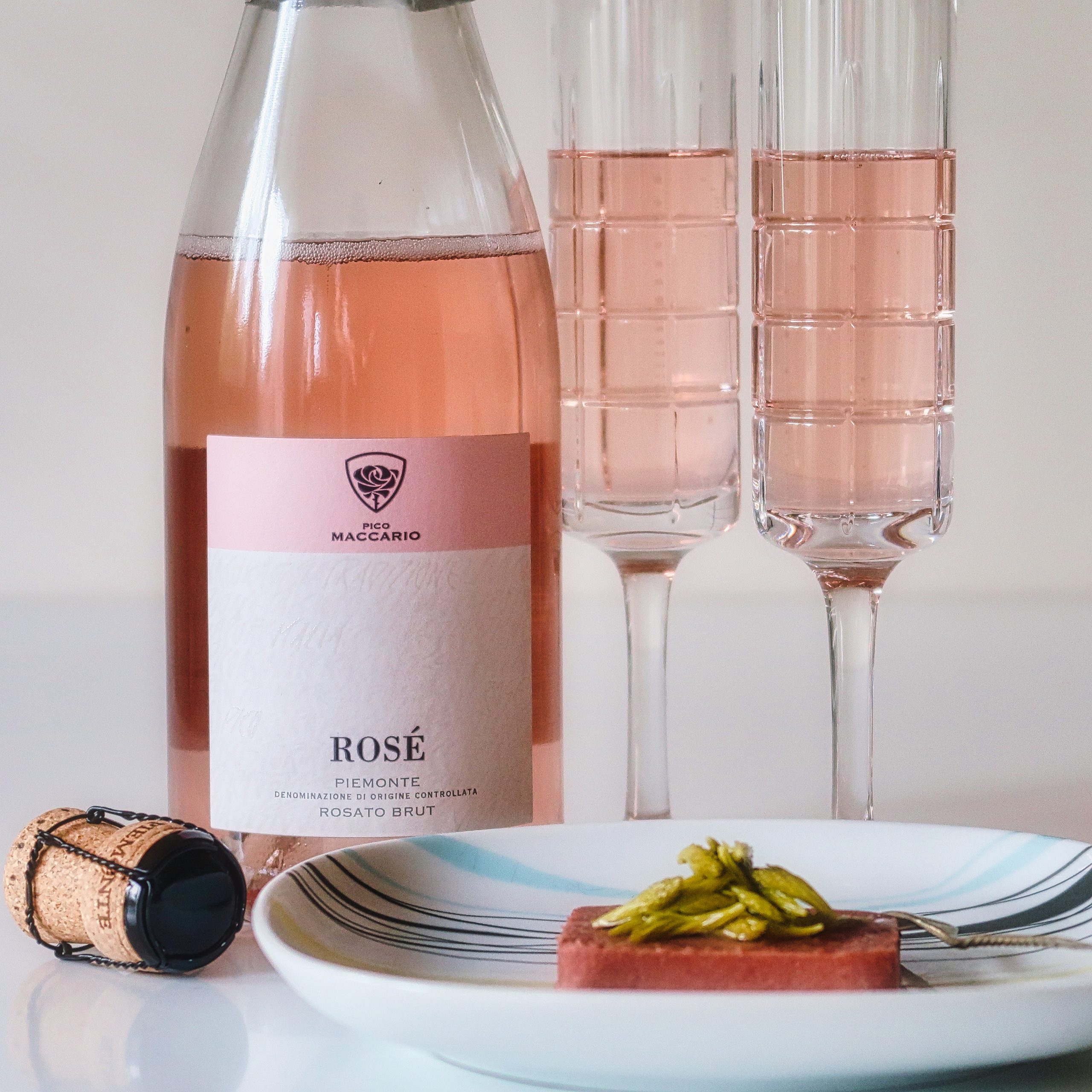 Pico Maccario Barbera Rosé Brut DOC - Mousserande